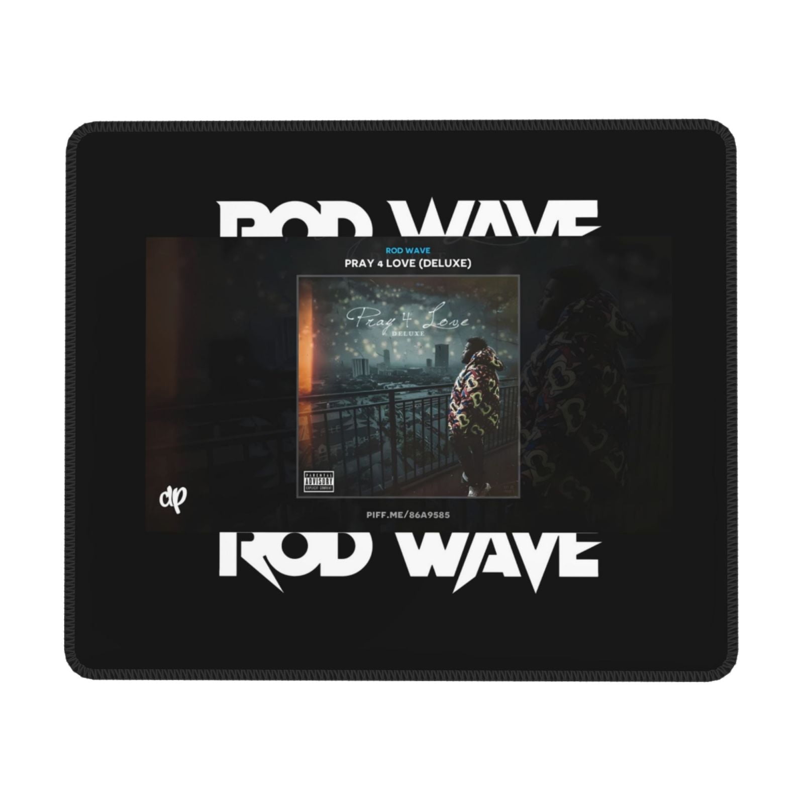 Rod Wave Mouse Pad,Small Gaming Mousepad,Non-Slip Rubber Base And ...