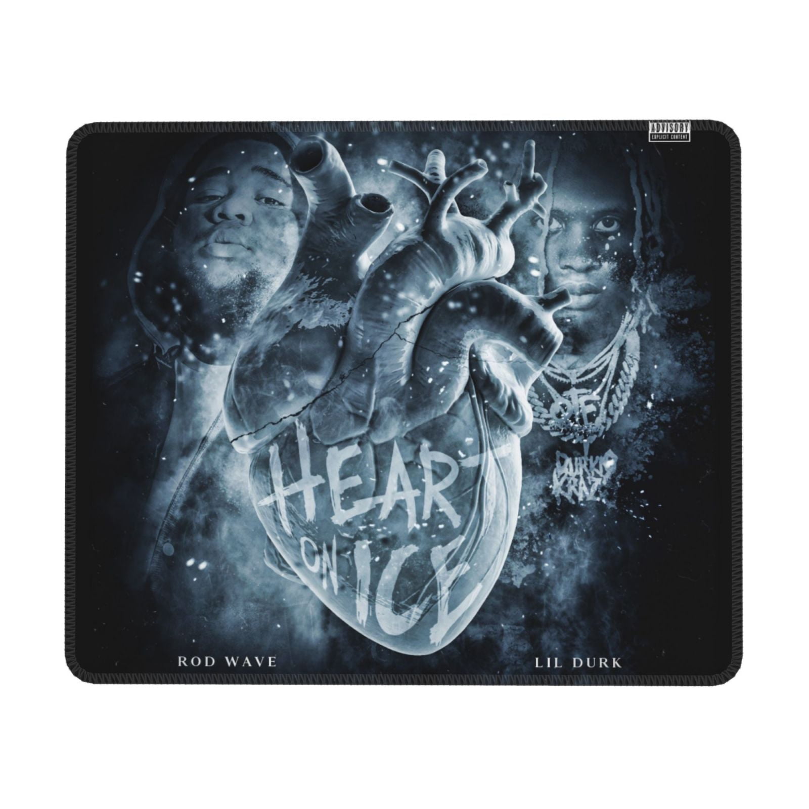 Rod Wave Mouse Pad,Small Gaming Mousepad,Non-Slip Rubber Base And ...