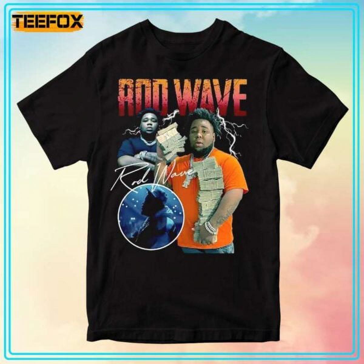 Rod Wave Nostalgia Tour Rapper Short-sleeve T-shirt - Walmart.com