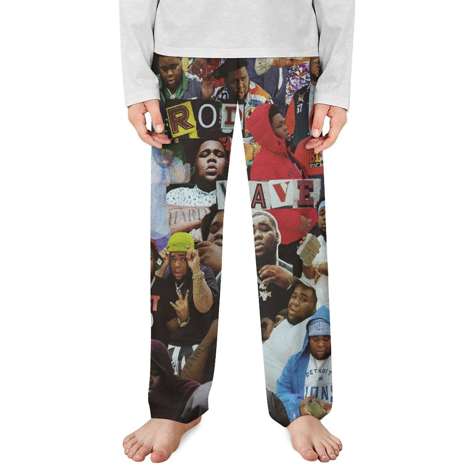 Rod Wave Pajama Pants Long Sleep Pants Lounge Bottoms with Pockets for ...