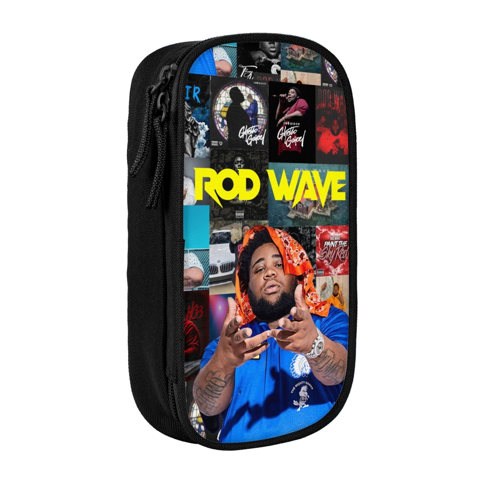 Rod Wave Pencil Case, Multipurpose Pencase ,Large Capacity Durable ...
