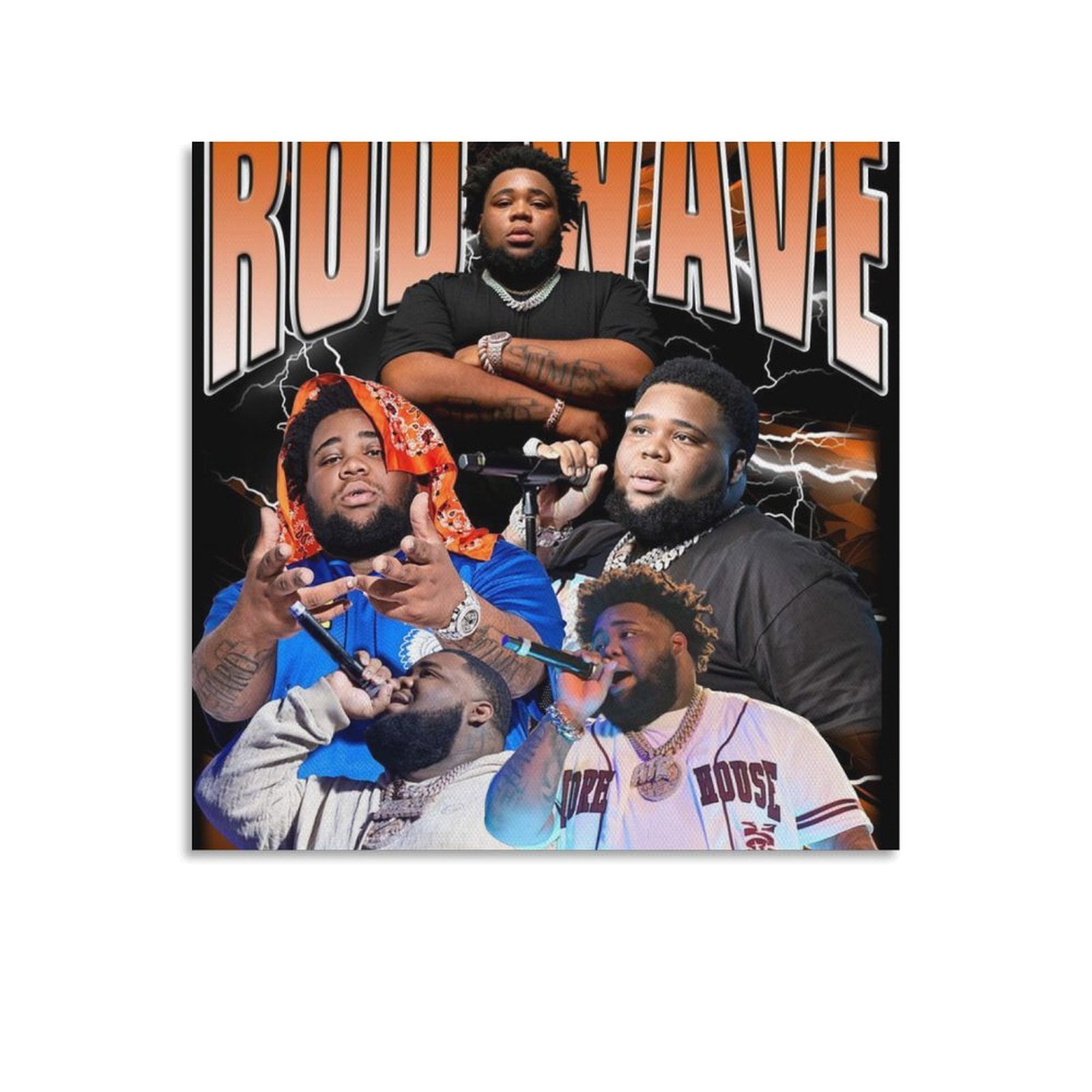 Rod Wave Poster (24) Picture Print Canvas Poster Wall Paint Art Posters ...