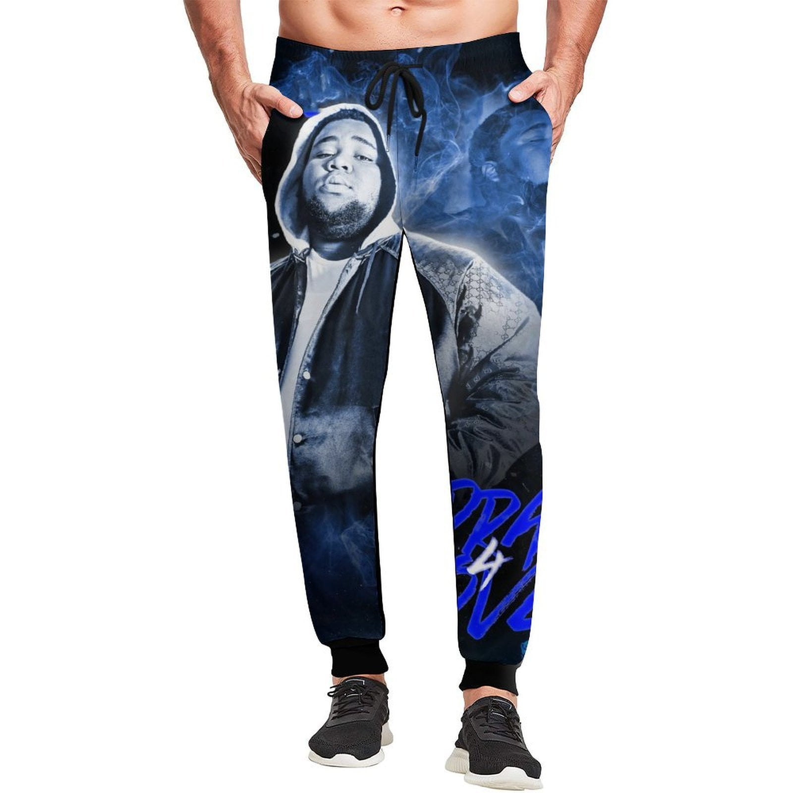 Rod Wave Poster Mens Sweatpants Joggers Pants 3D Printing Casual ...