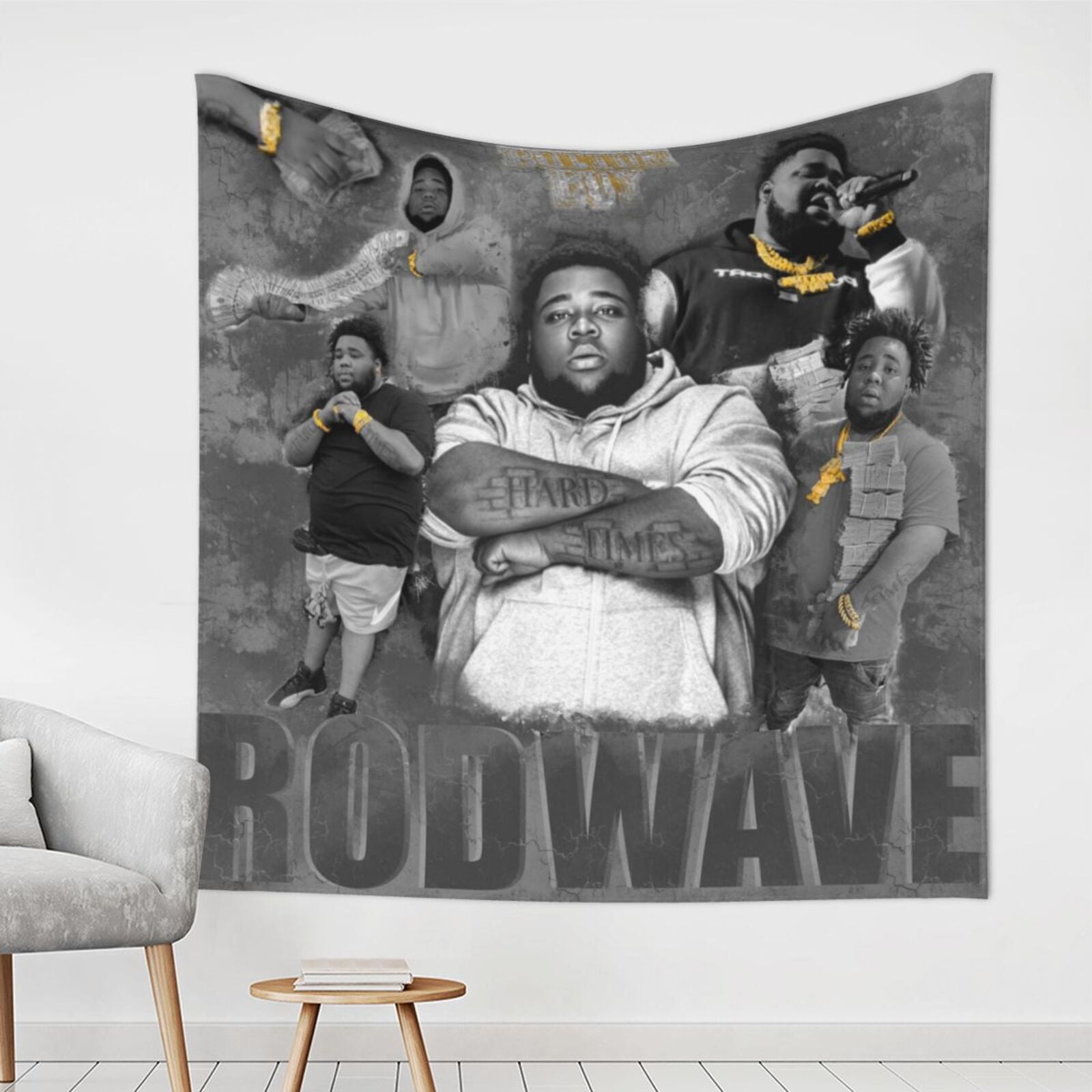 Rod Wave Poster Tapestry Decoration Wall Hanging Tapestries Gift For ...