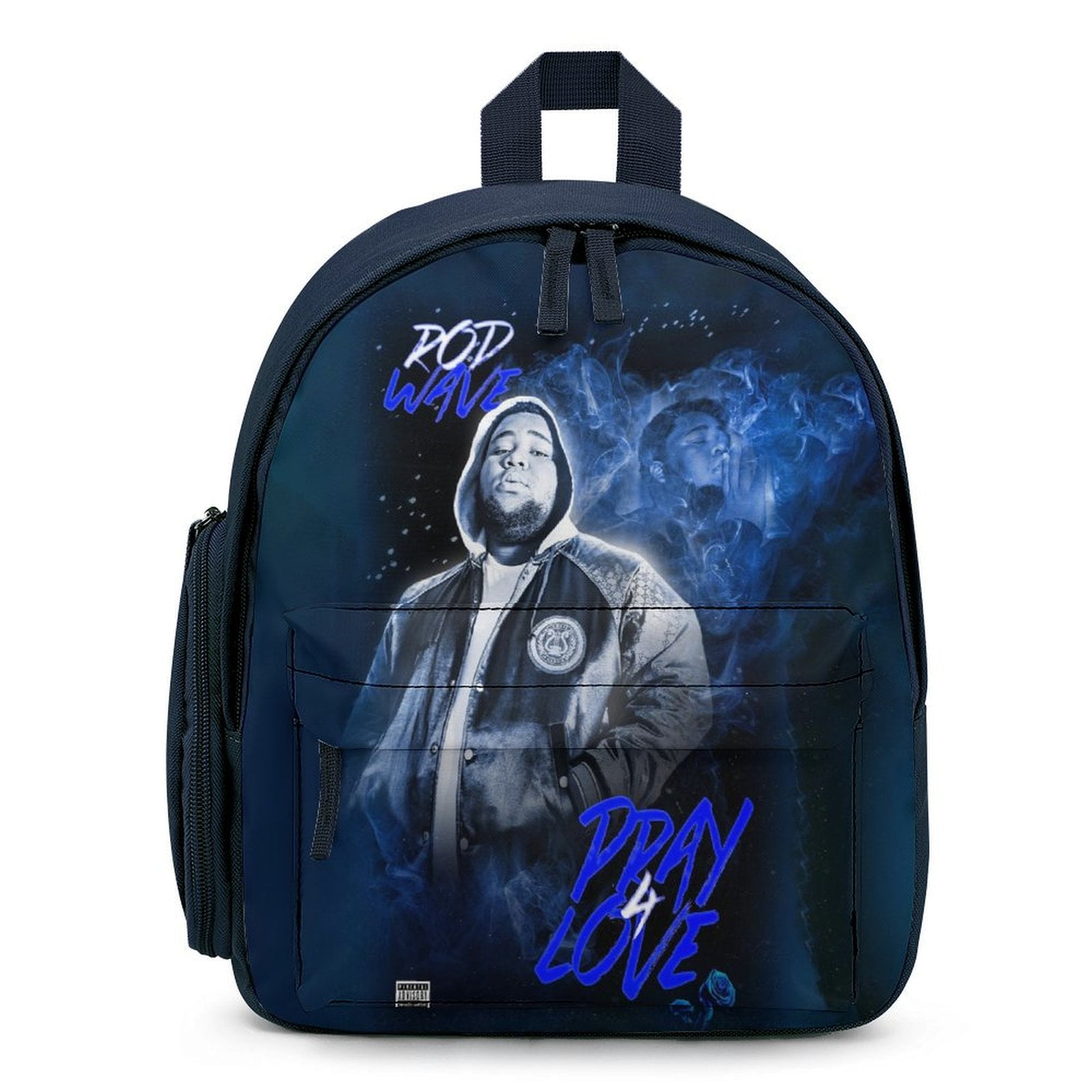 Rod Wave Backpack with Chest Strap Small Backpack Bookbag 12in ...