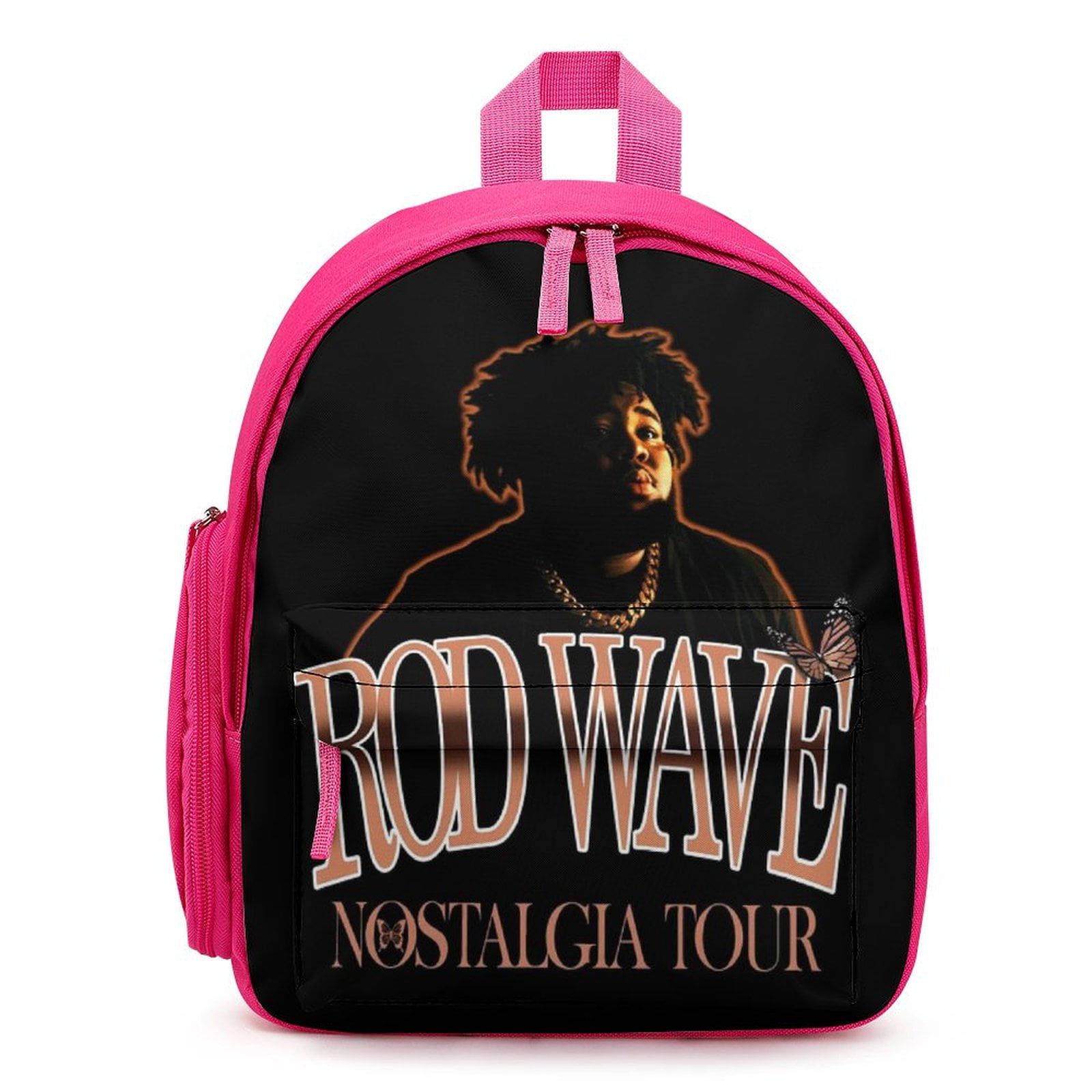Rod Wave Backpack with Chest Strap Small Backpack Bookbag 12in ...