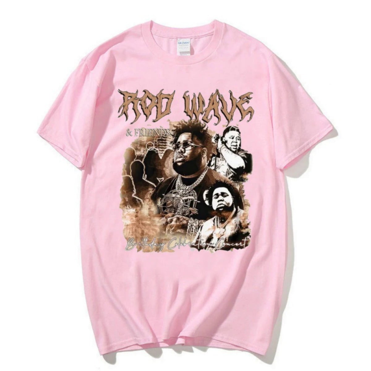 Rod Wave Rapper Nostalgia Tour T Shirt Face Vintage Merch Concert ...