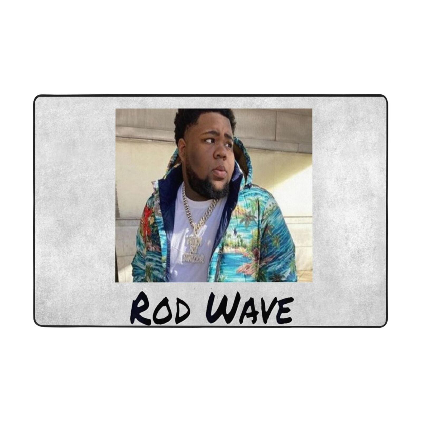 Rod Wave Rug Non-Slip Locking Edge Carpet Thickened Large Size Door Mat ...