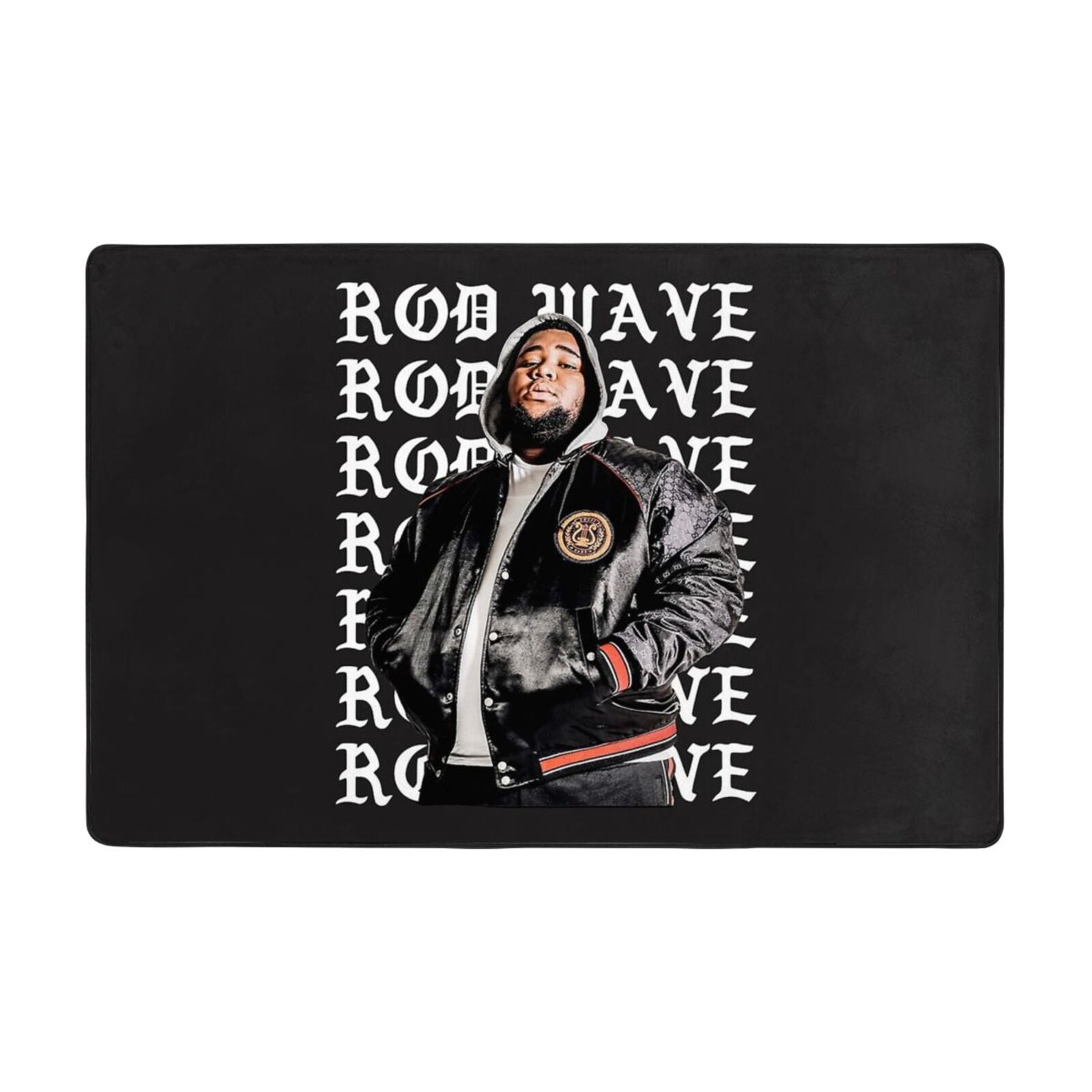 Rod Wave Rug Non-Slip Locking Edge Carpet Thickened Large Size Door Mat ...