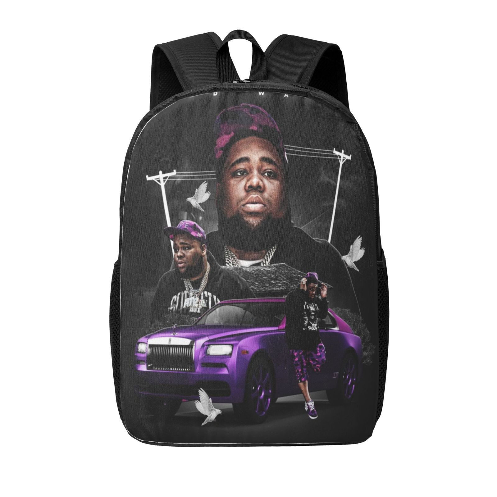 Rod Wave Backpack Middle Cartoon Daypack Large Capacity Laptop Bags ...