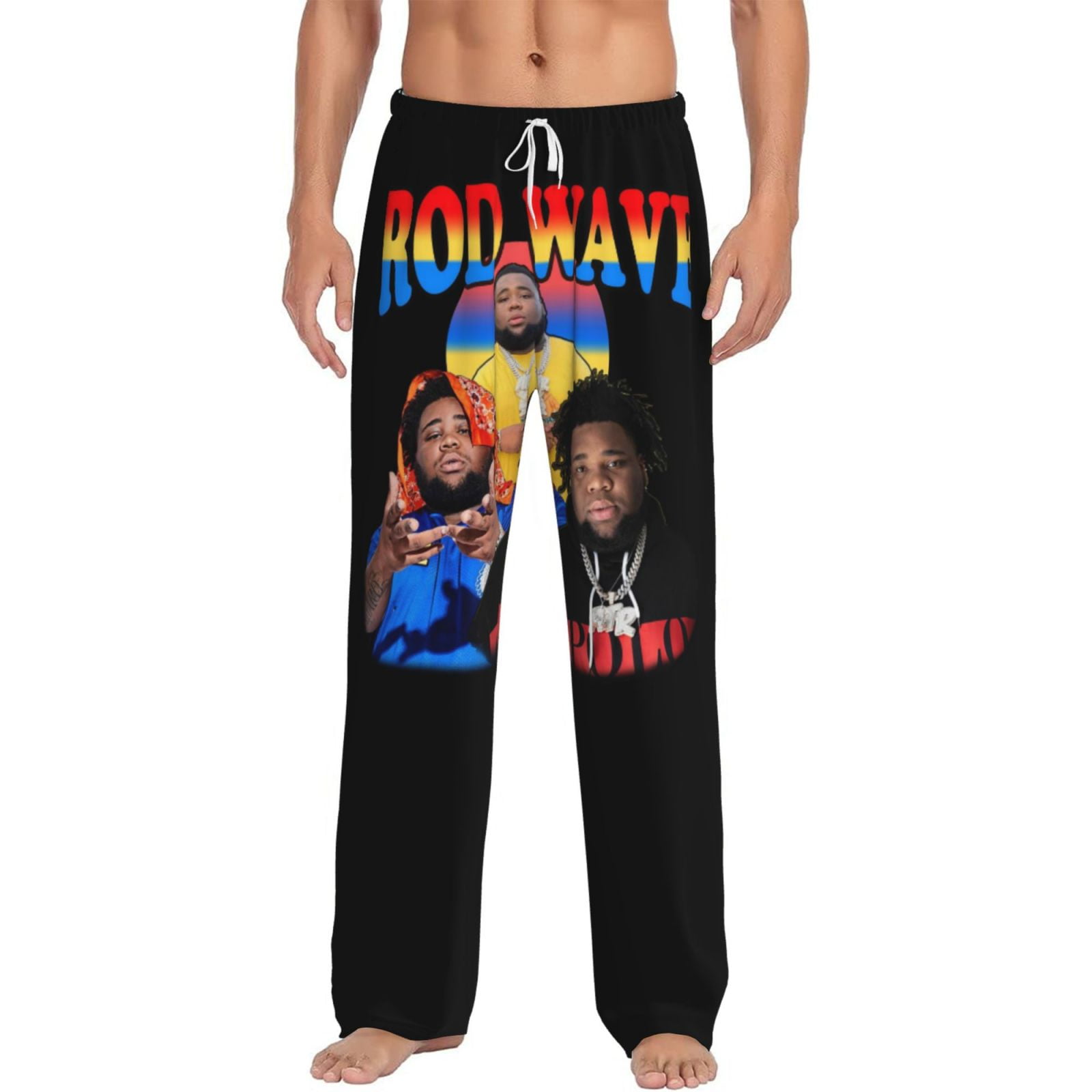 Rod Wave Singer Men's Pajama Pants With Pockets Fashion Cozy Daily ...