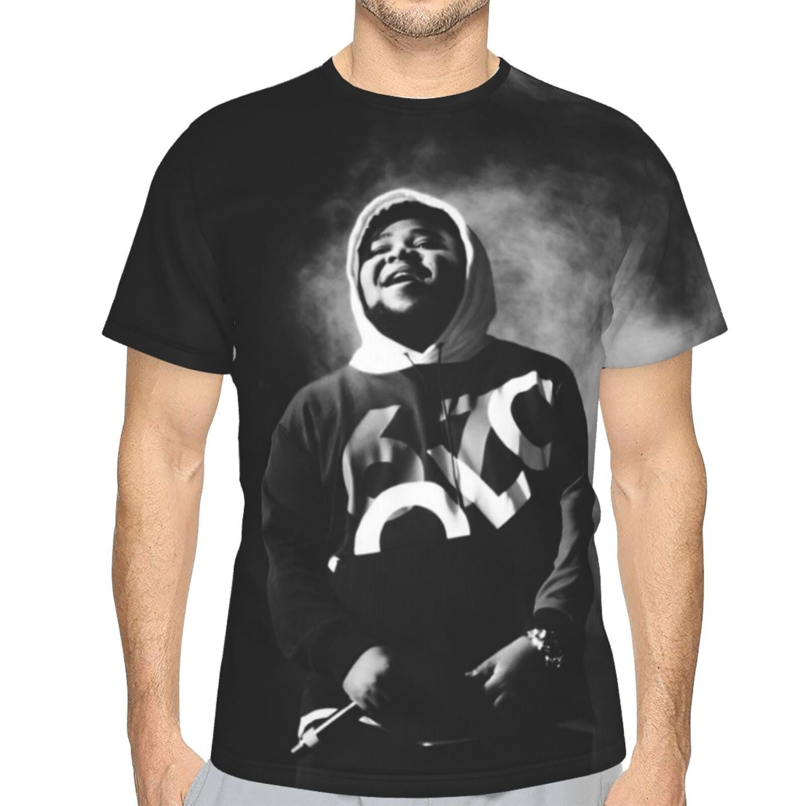 Rod Wave T Shirt 3D Printed Crewneck Graphic Short Sleeve Tees for Mens ...