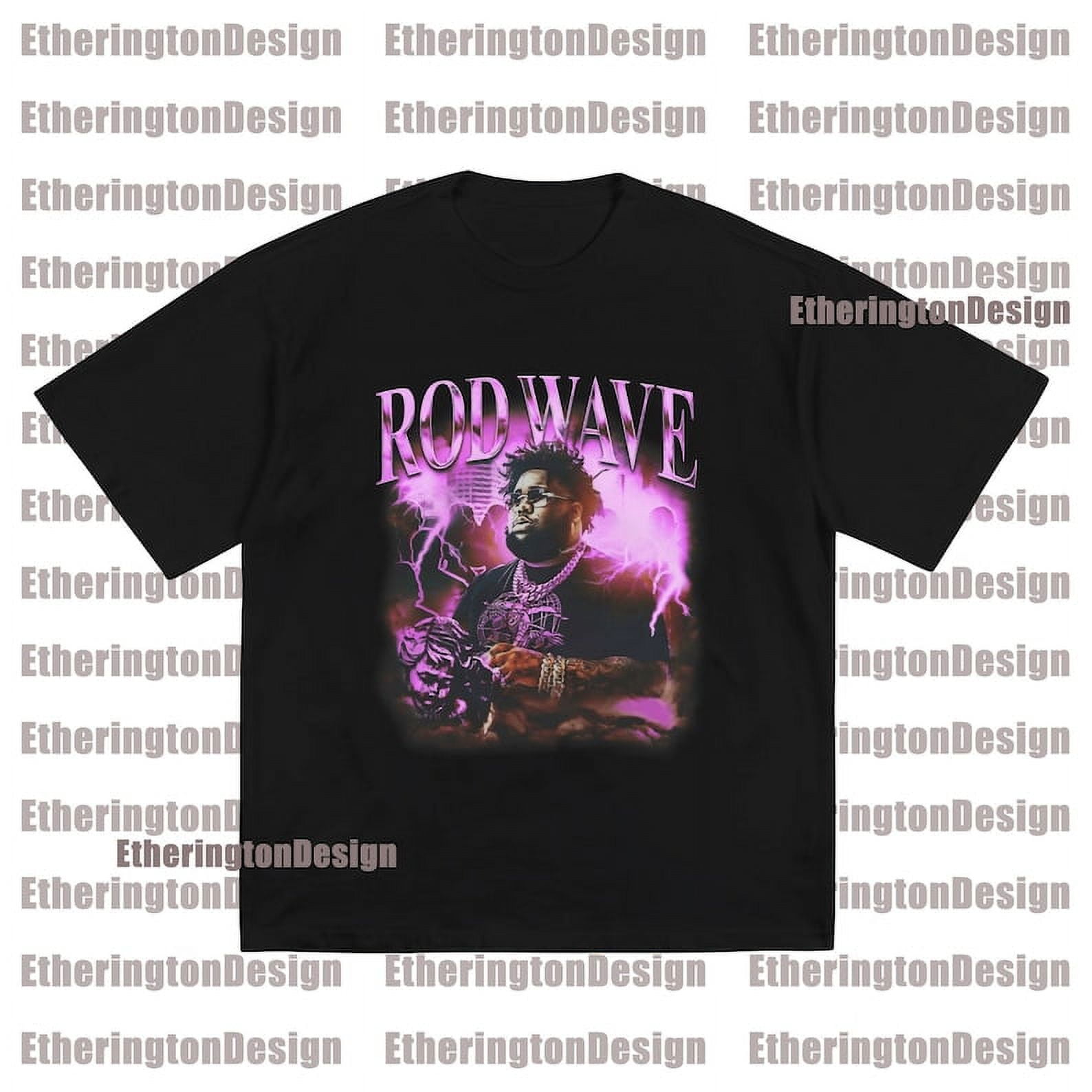 Rod Wave T-Shirt - Rod Wave Homage Graphic Tee - Rod Wave Fan Made ...