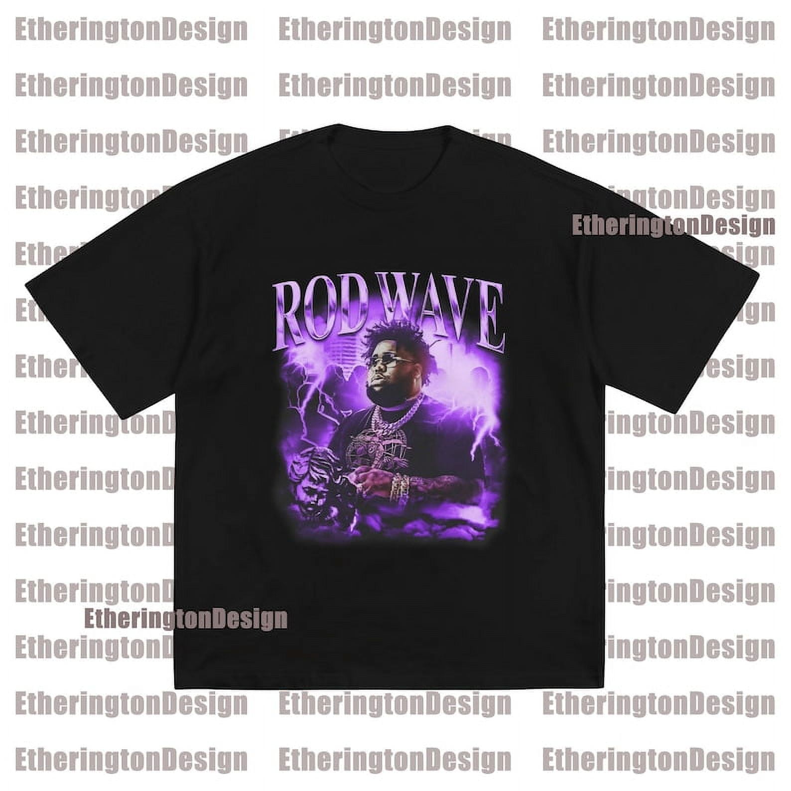 Rod Wave T-Shirt - Rod Wave Homage Graphic Tee - Rod Wave Fan Made ...