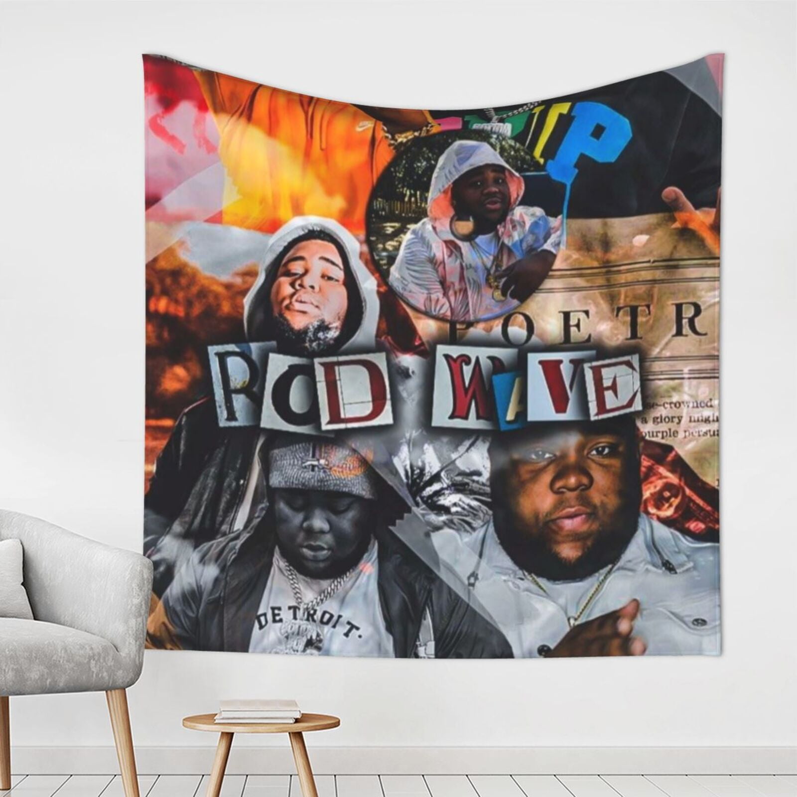 Rod Wave Tapestry Wall Hanging Wall Art Decor Wall Tapestry For Living ...