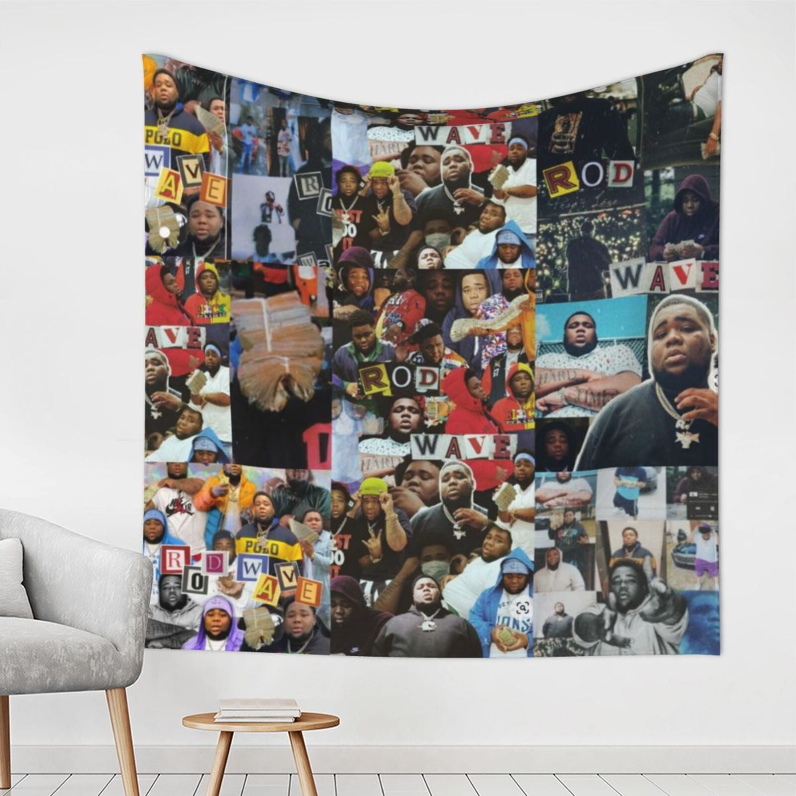 Rod Wave Tapestry Wall Hanging Wall Art Decor Wall Tapestry For Living ...