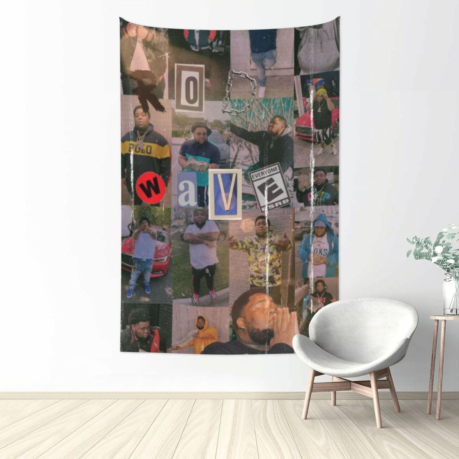 Rod Wave Tapestry Wall Hanging Wall Art Decor Wall Tapestry For Living ...