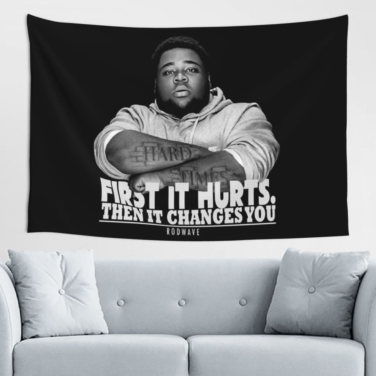 Rod Wave Tapestry Wall Hanging Wall Art Decor Wall Tapestry For Living ...