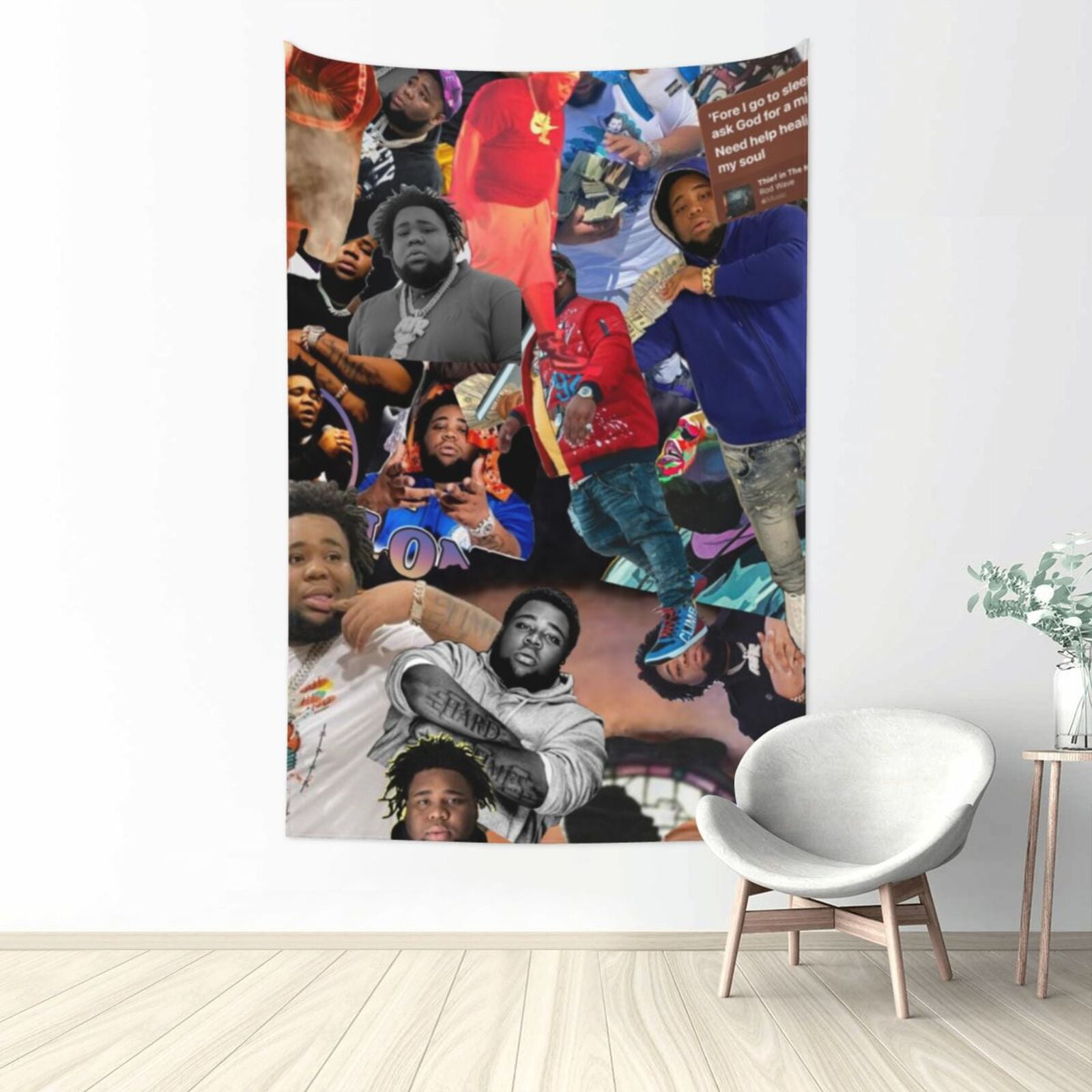 Rod Wave Tapestry Wall Hanging Wall Art Decor Wall Tapestry For Living ...