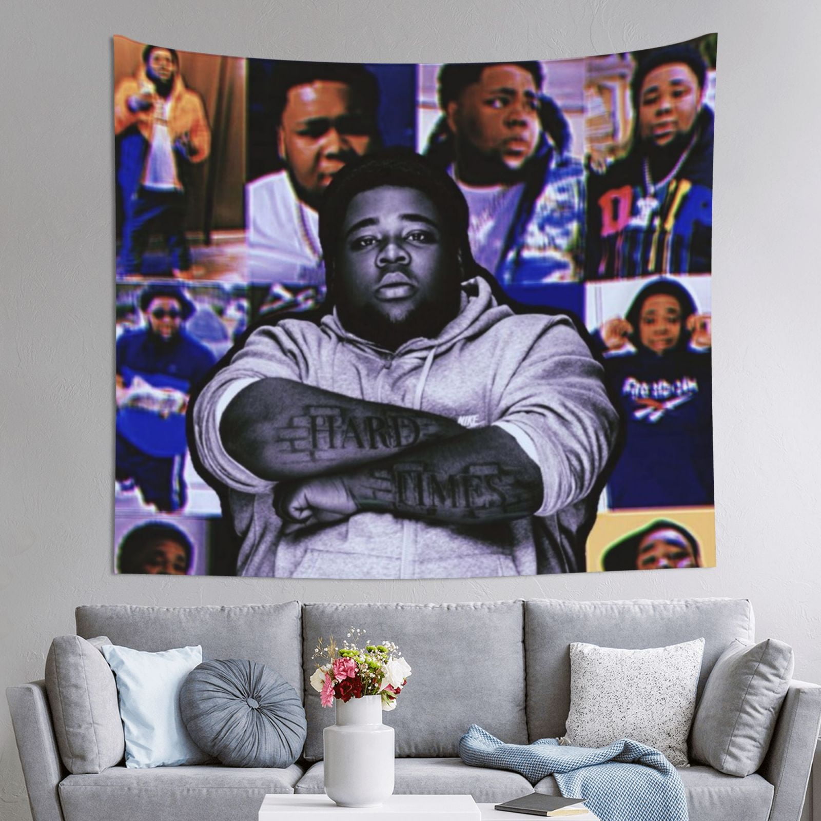 Rod Wave Tapestry Wall Hanging Wall Art Decor Wall Tapestry For Living ...