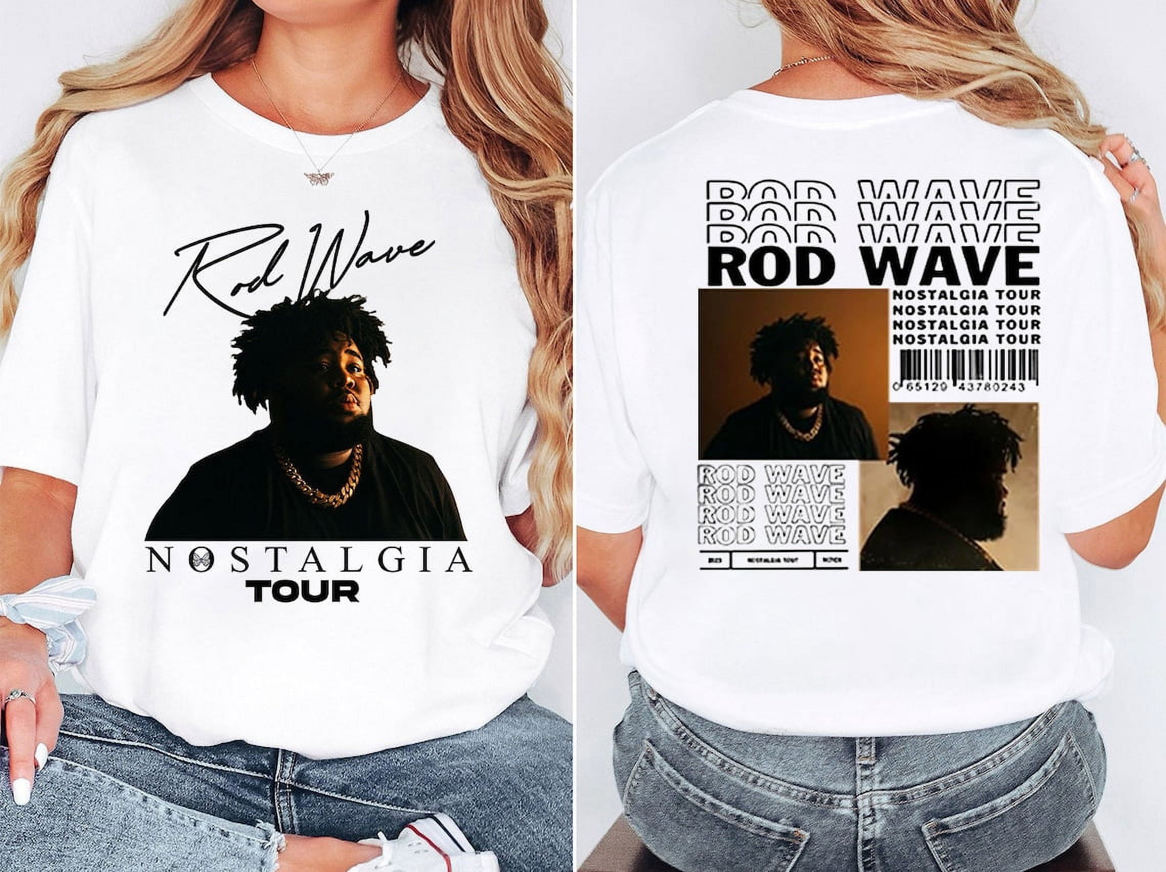 Rod Wave The Nostalgia Tour Shirt, Rod Wave Nostalgia 2 side Shirt, Rod ...