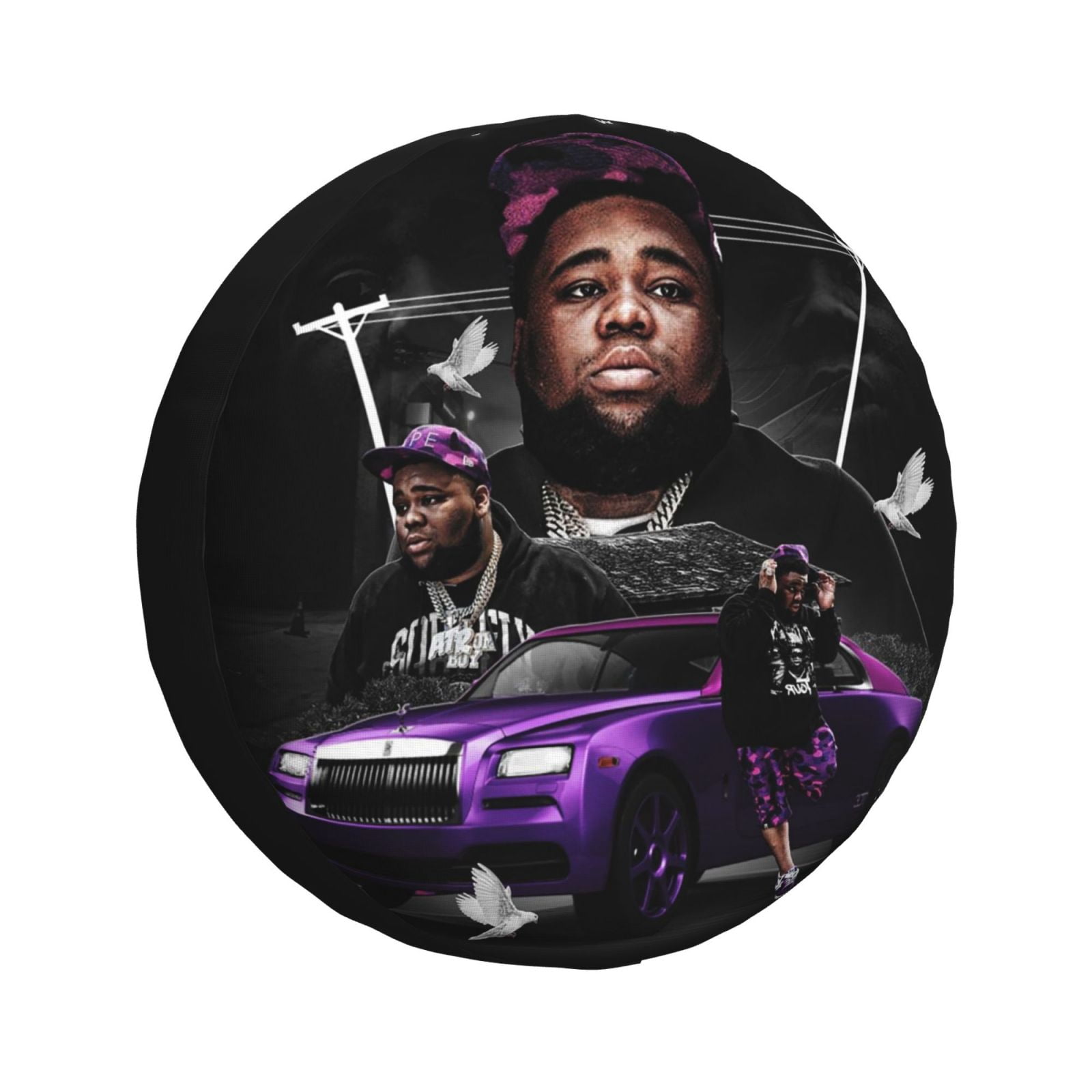 Rod Wave Tire Cover Weatherproof Universal Wheel Protectors Camper Tire ...