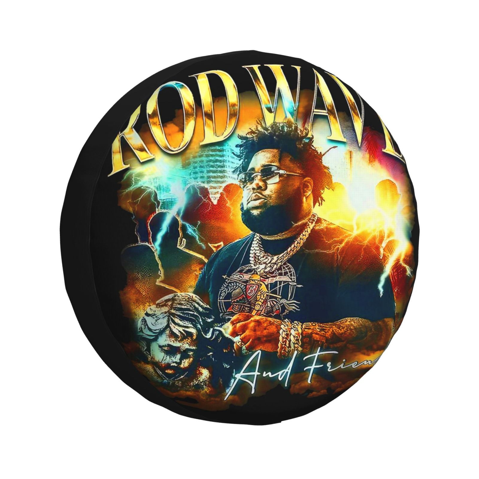 Rod Wave Tire Cover Weatherproof Universal Wheel Protectors Camper Tire ...