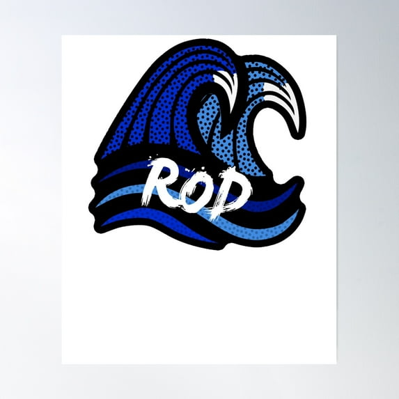 Rod Wave Wavy Drip Poster Wall Art, Modern Wall Decor, 12x18 UNFRAMED ...