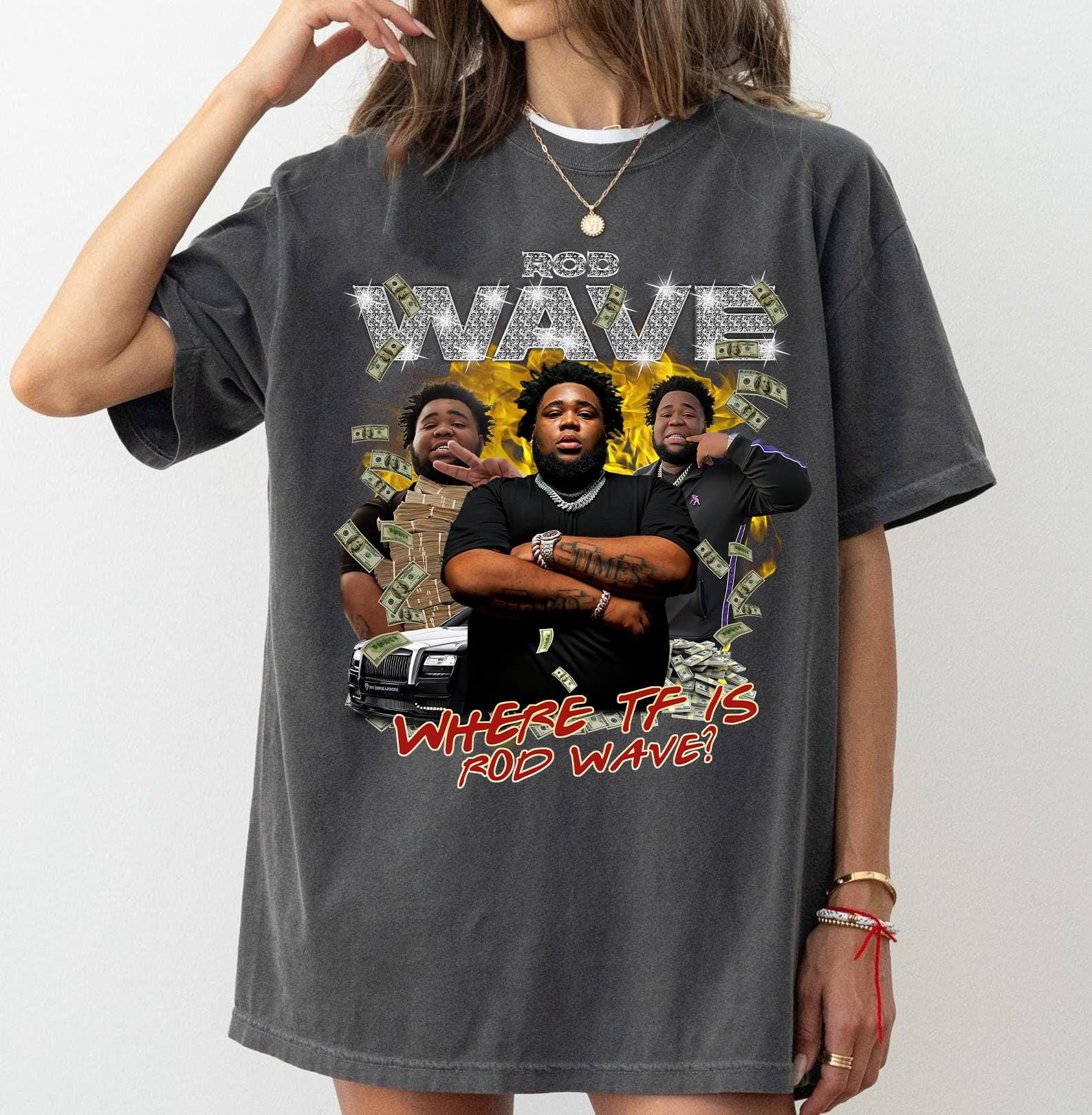 Rod Wave Where TF Is ROD WAVE Tee, Sweatshirts, Rod Wave Hoodie For Men ...