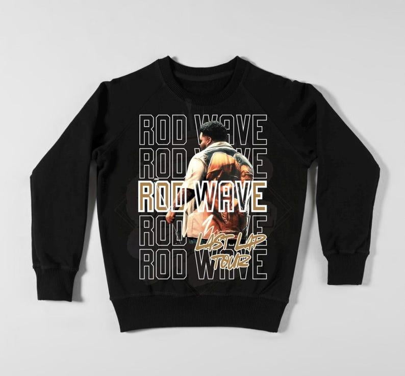 Rod Wave| last lap| concert Sweater| 2024| Concert Sweater. Rod Wave ...