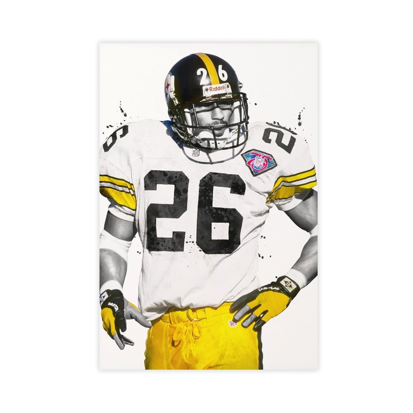 Rod Woodson, Football Player, Canvas Football Poster Print ...