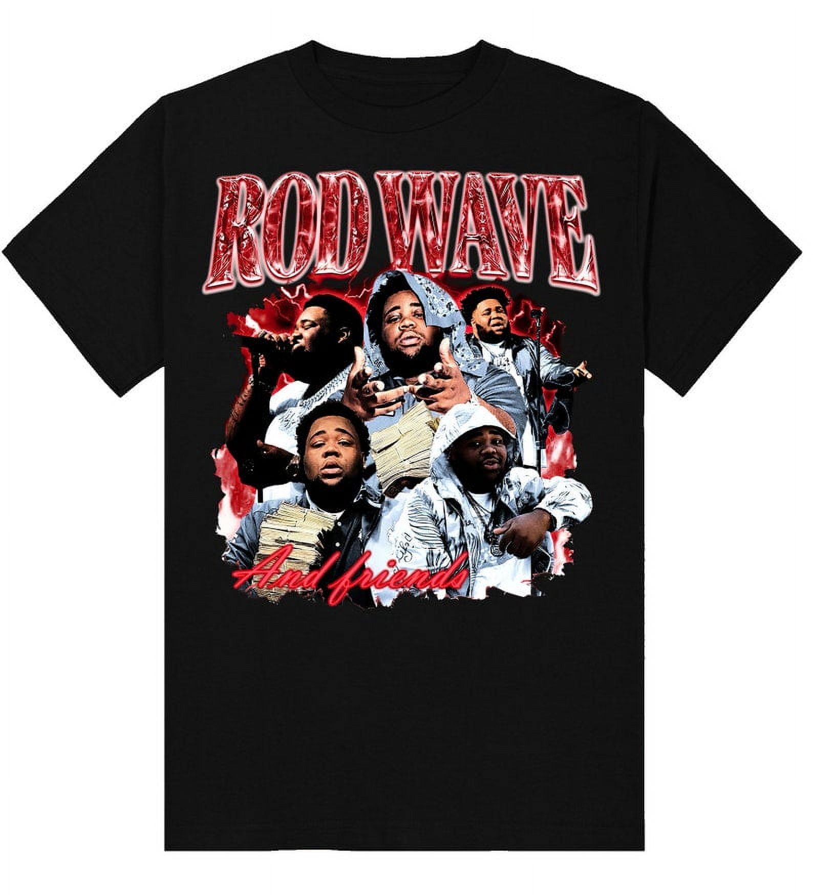 Rod wave shirt tee tshirt graphic bootleg vintage! - Walmart.com