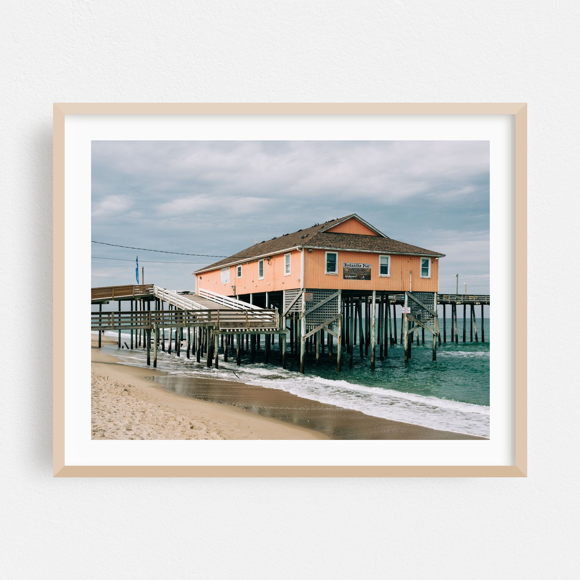 Rodanthe Pier, OBX 01 - Rodanthe North Carolina Photography Beach House ...