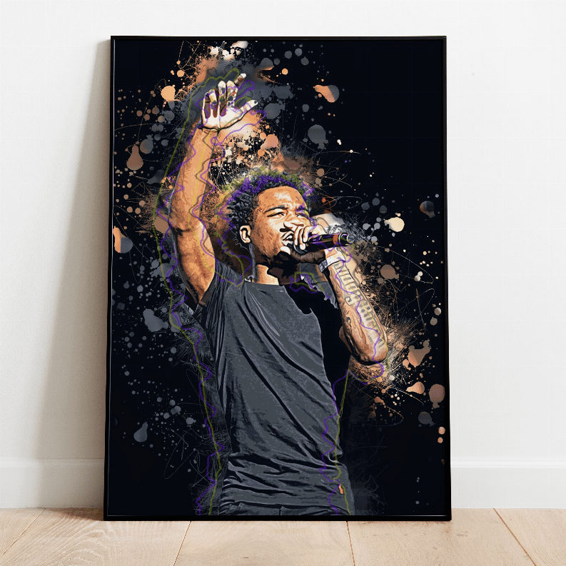 Roddy Ricch 1 16x23" - Walmart.com