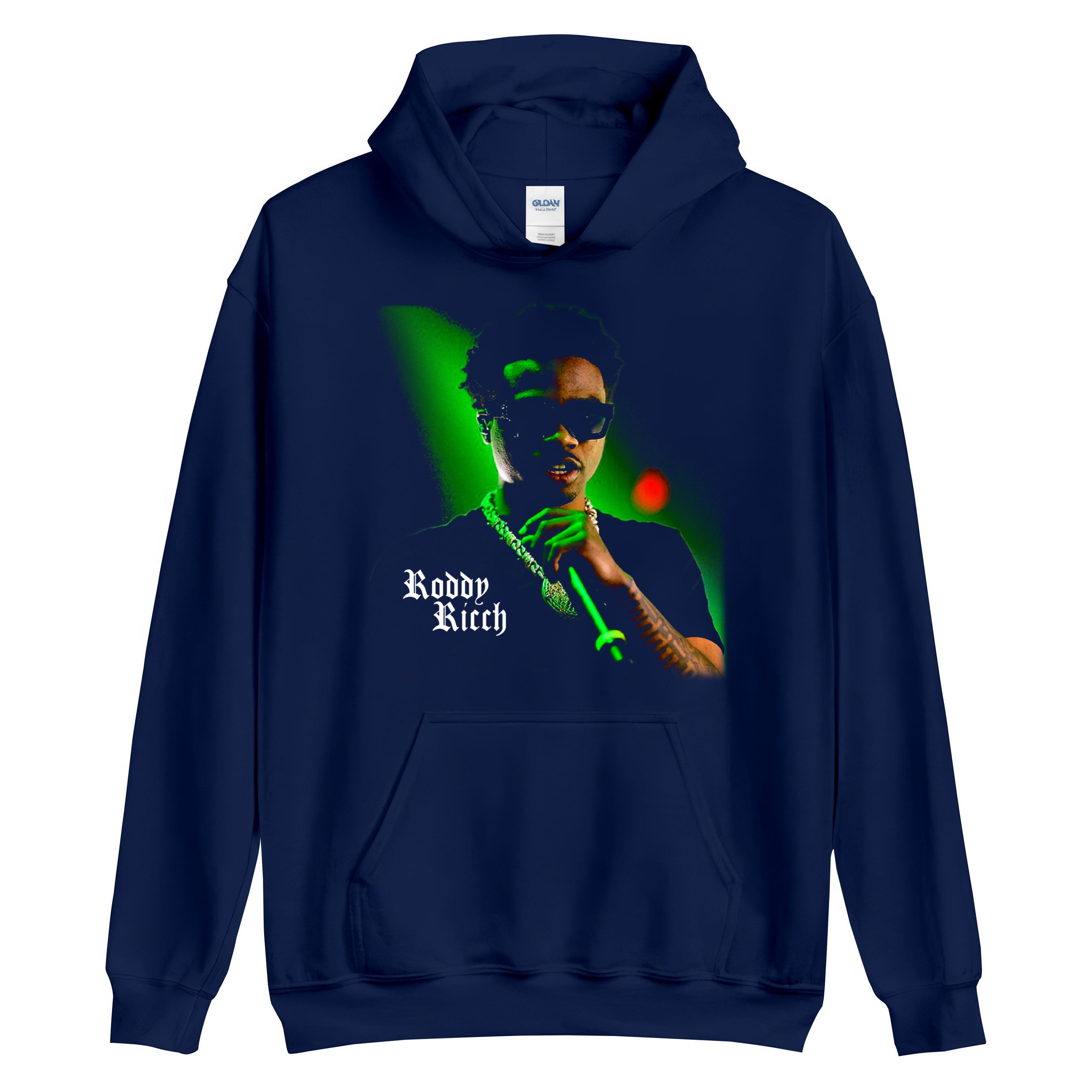 Roddy Ricch Green Light Portrait T-Shirt-TH32838 - Walmart.com