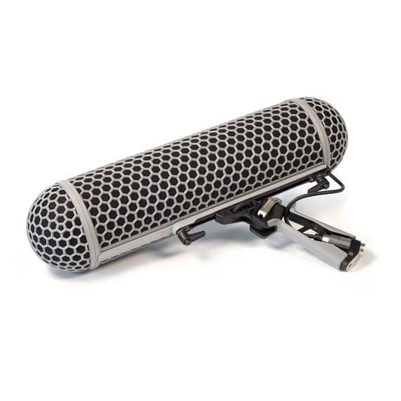 Rode Blimp Wind Shield and Rycote Lyre Shock Mount Suspension System ...