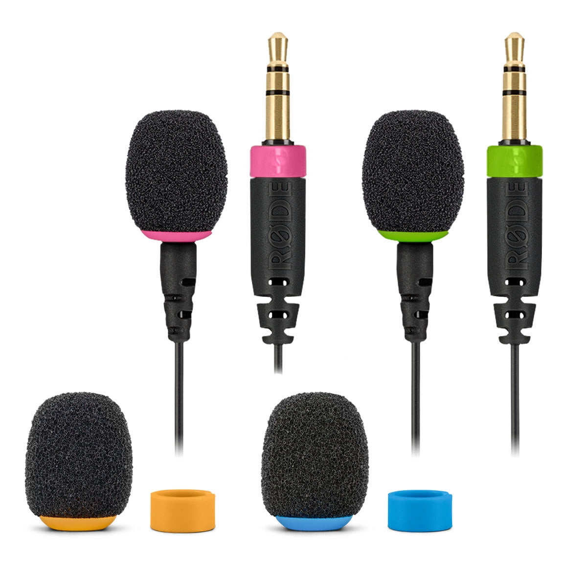 Rode COLORS 2 Accessory Set for Wireless GO, Wireless GO II, Lavalier ...