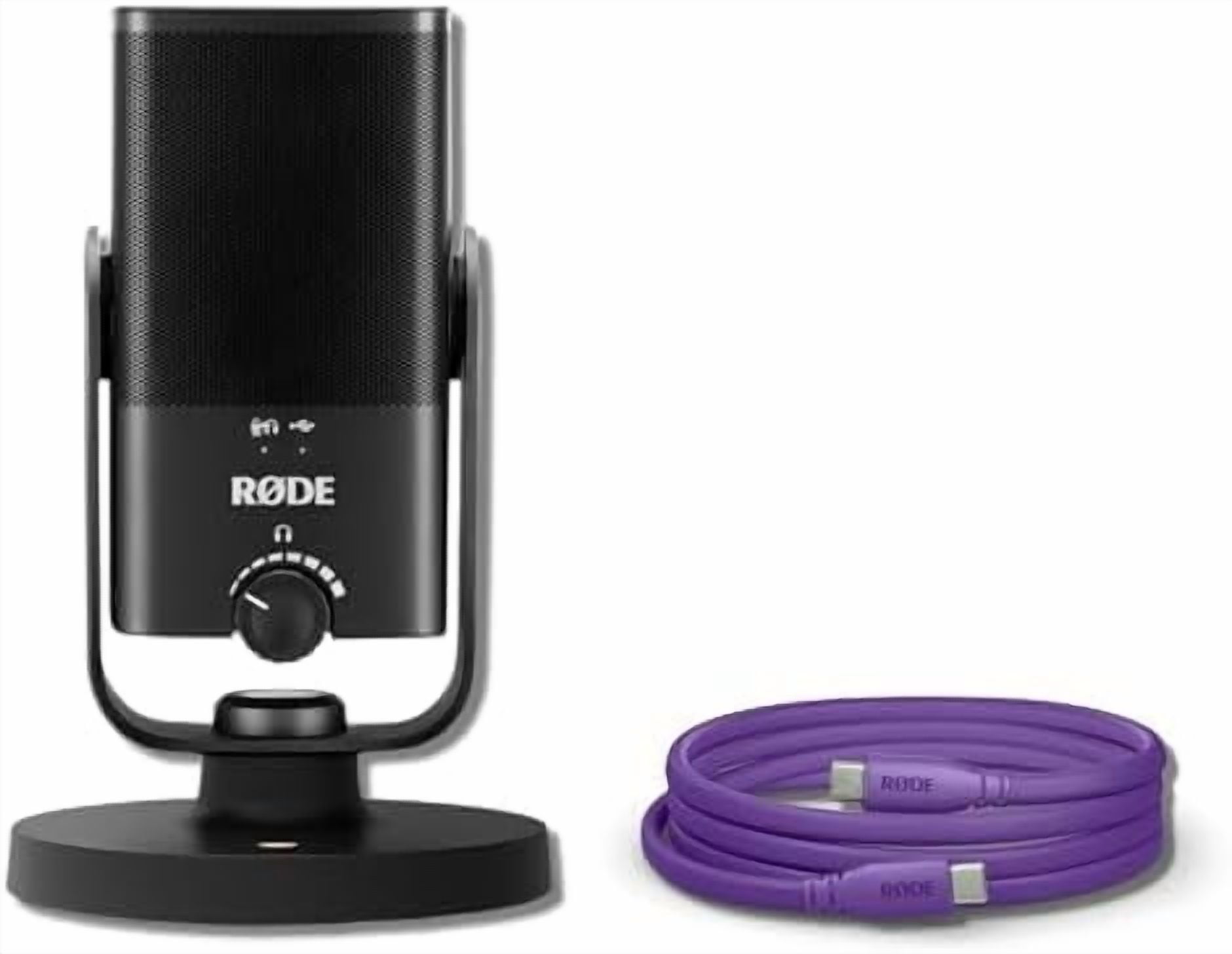 Rode NT-USB Mini USB Microphone for Podcasting, Streaming, Gaming and ...