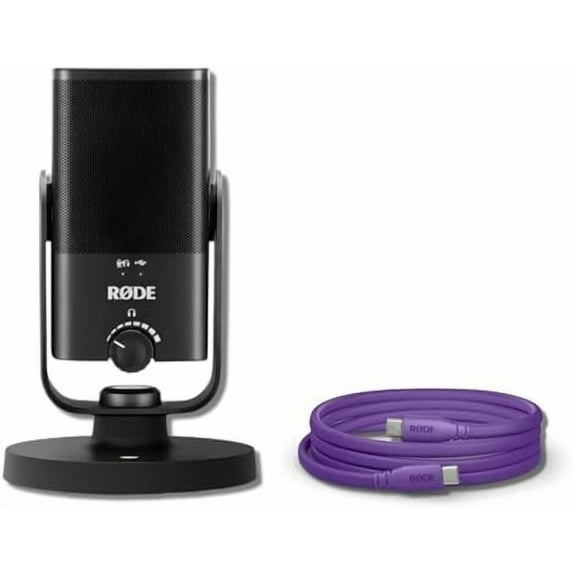 Rode NT-USB Mini USB Microphone for Podcasting, Streaming, Gaming and ...