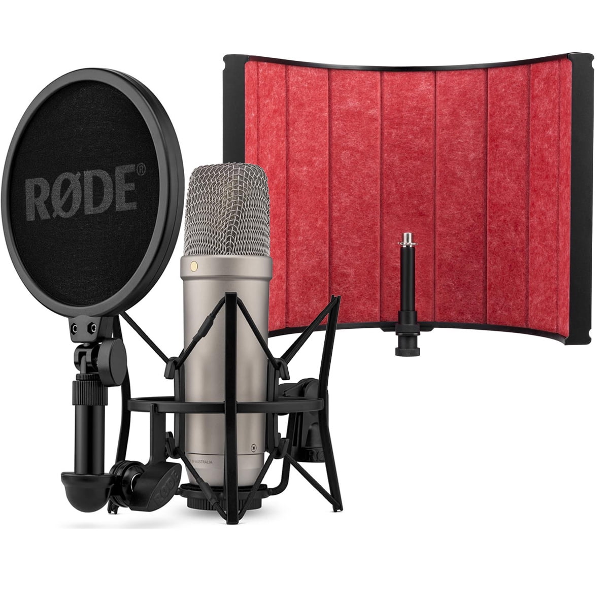 Rode NT1 5th Generation Hybrid Studio Condenser Microphone, Silver ...