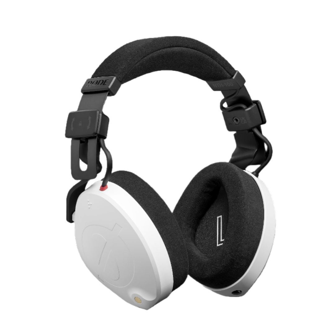 Rode Rode NTH-100 Professional Closed-Back Over-Ear Headphones, White ...