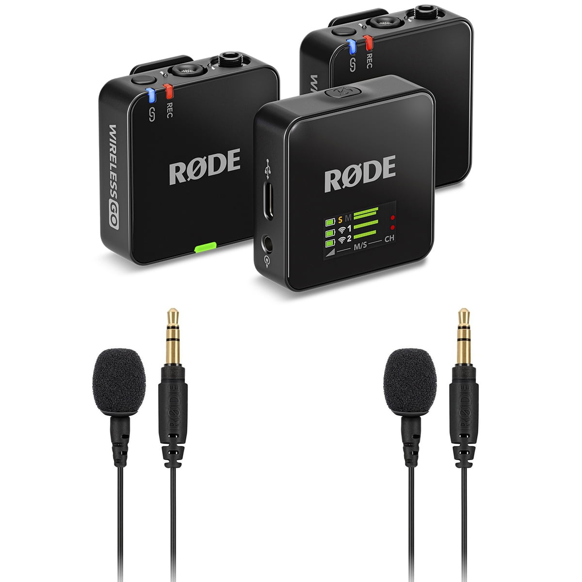 Rode Wireless GO GEN 3 Microphone System with 2 Rode Lav Mics - Walmart.com