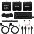 Rode Wireless GO GEN 3 Microphone System with 2 Turnstile Lav Mics ...