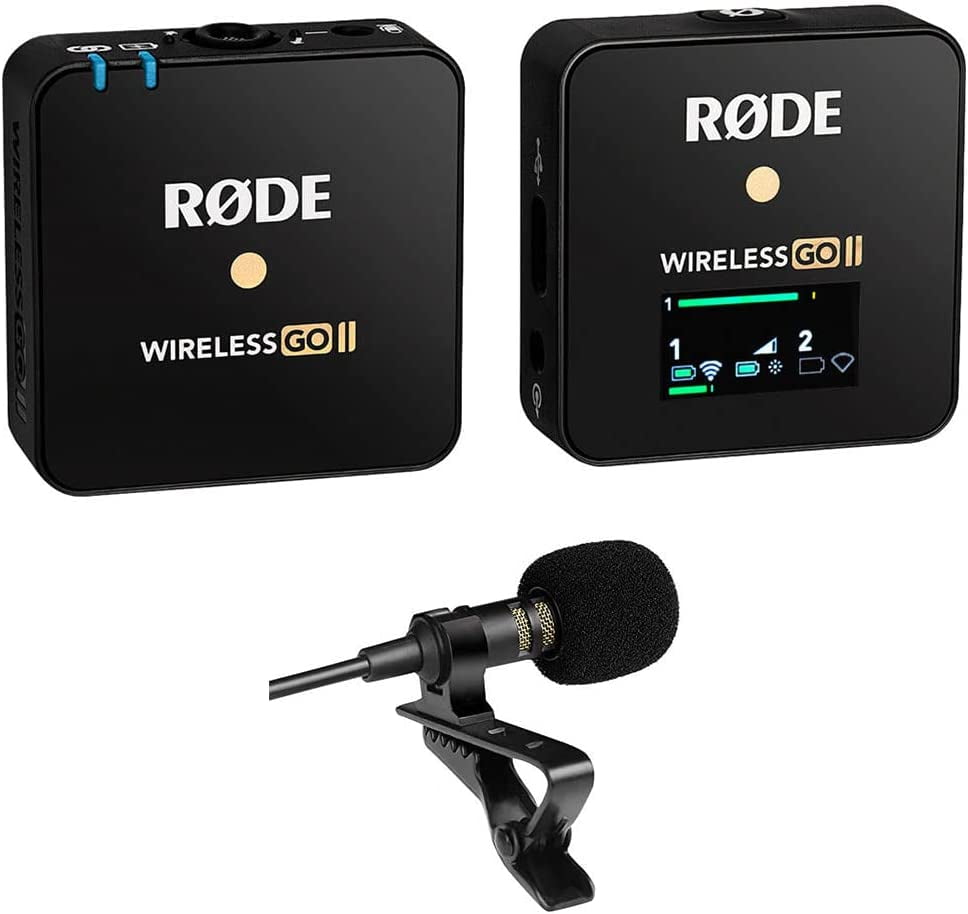 Rode Wireless GO II Single Compact Digital Wireless Microphone System ...