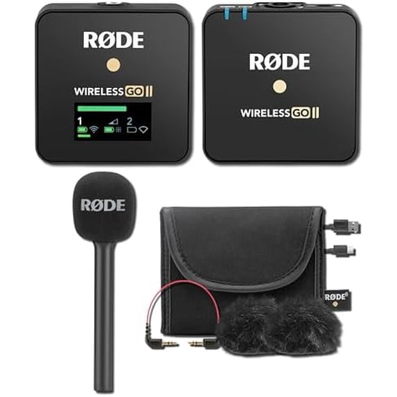 Rode Wireless GO II Single - Single Set Wireless Microphone System with ...