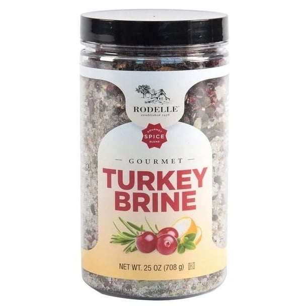 Rodelle Gourmet Turkey Brine Spice Blend, 25 Ounce - Walmart Business ...