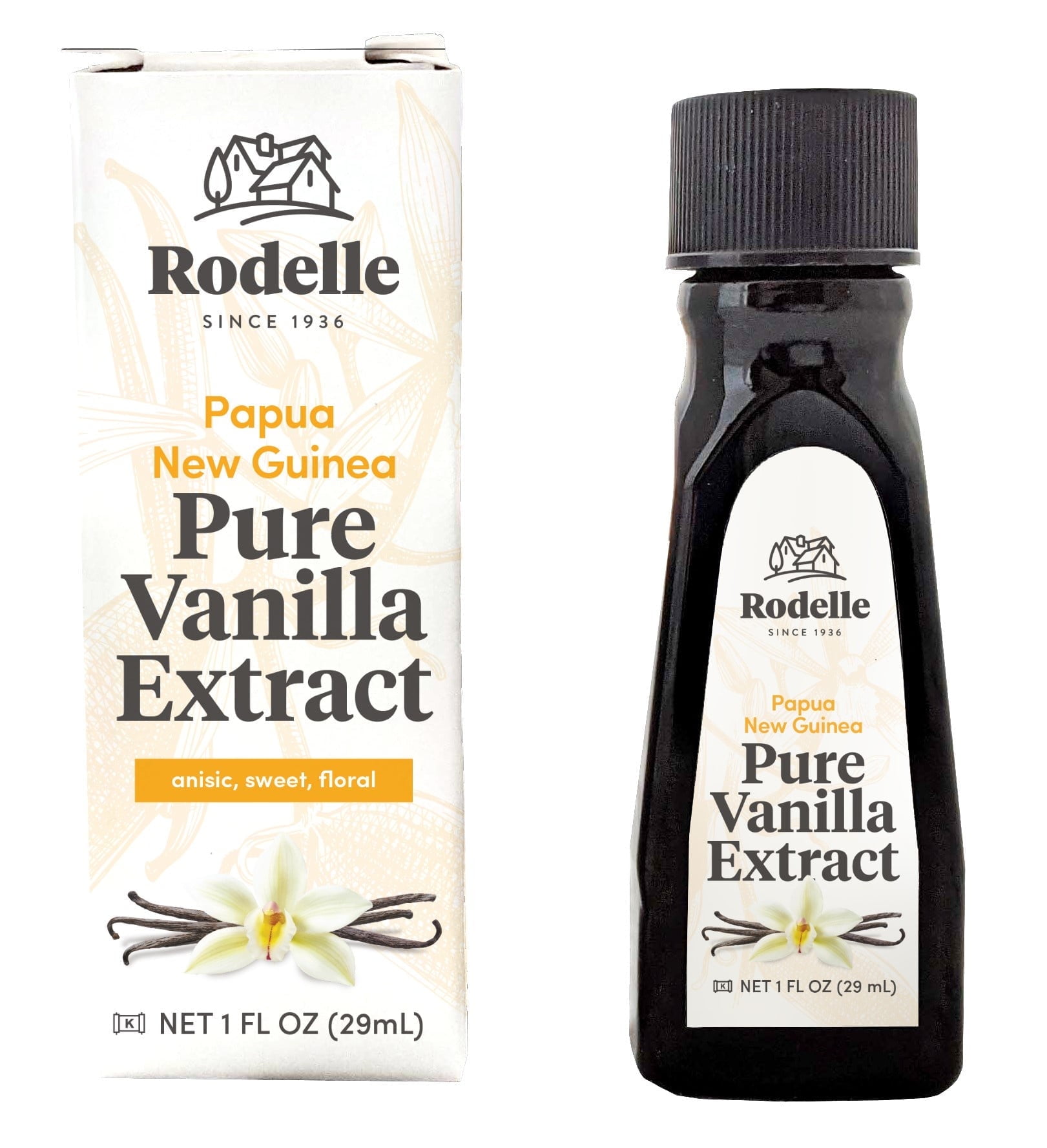 Rodelle Papua New Guinea Pure Vanilla Ext. 1oz - Walmart.com