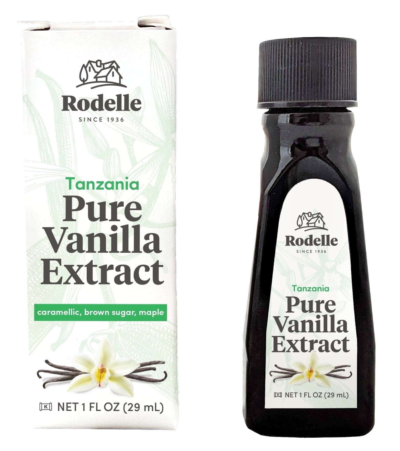 Rodelle Tanzania Pure Vanilla Ext. 1oz - Walmart.com