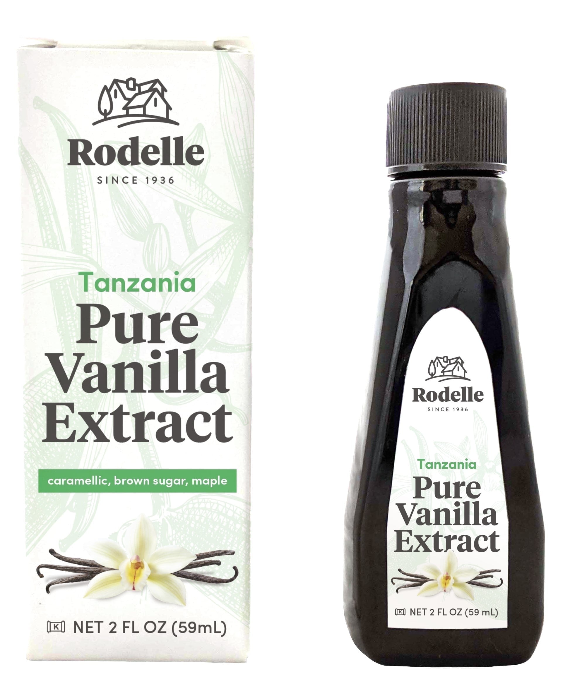 Rodelle Tanzania Pure Vanilla Ext. 2oz - Walmart.com