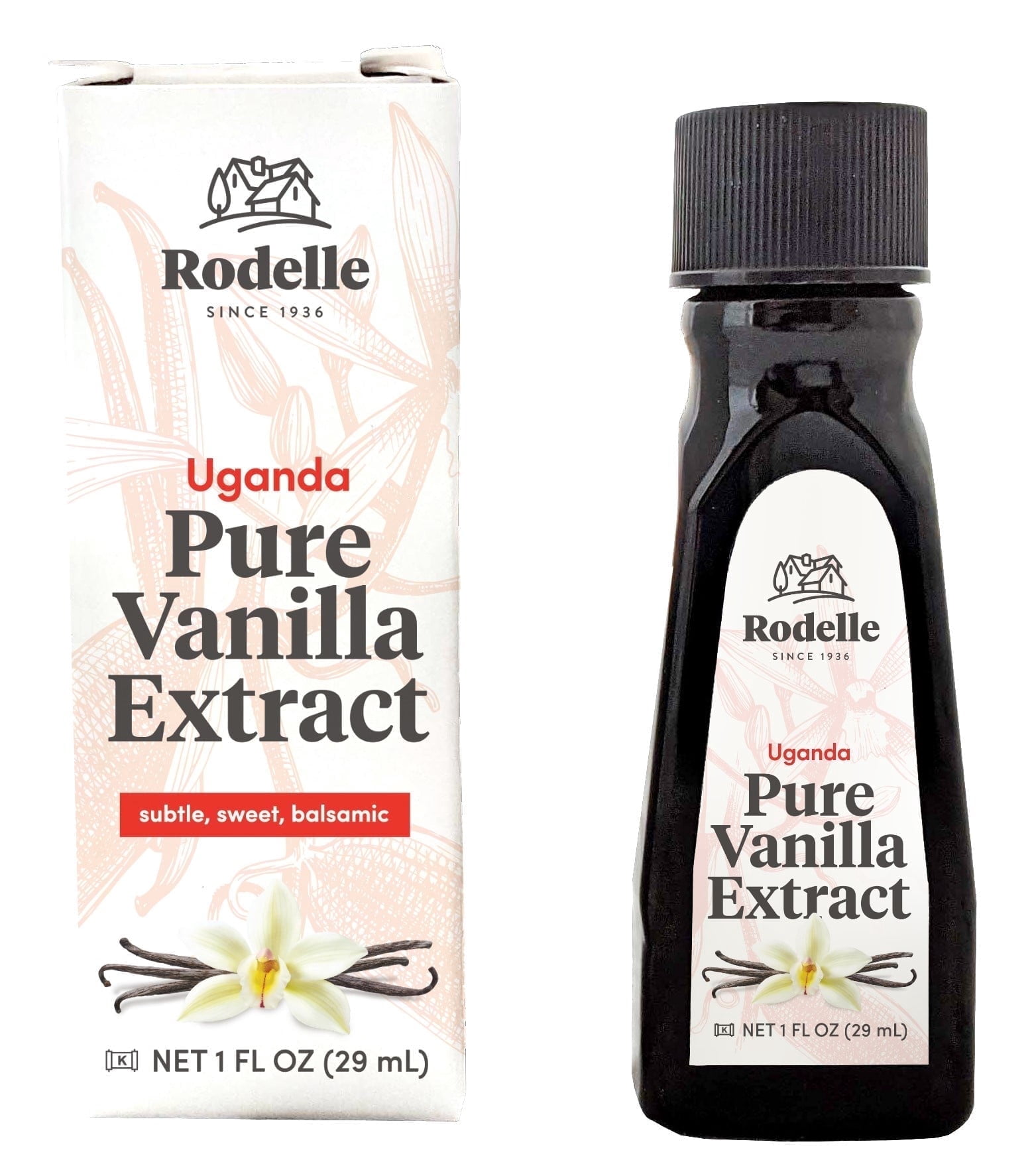 Rodelle Uganda Pure Vanilla Ext. 1oz - Walmart.com